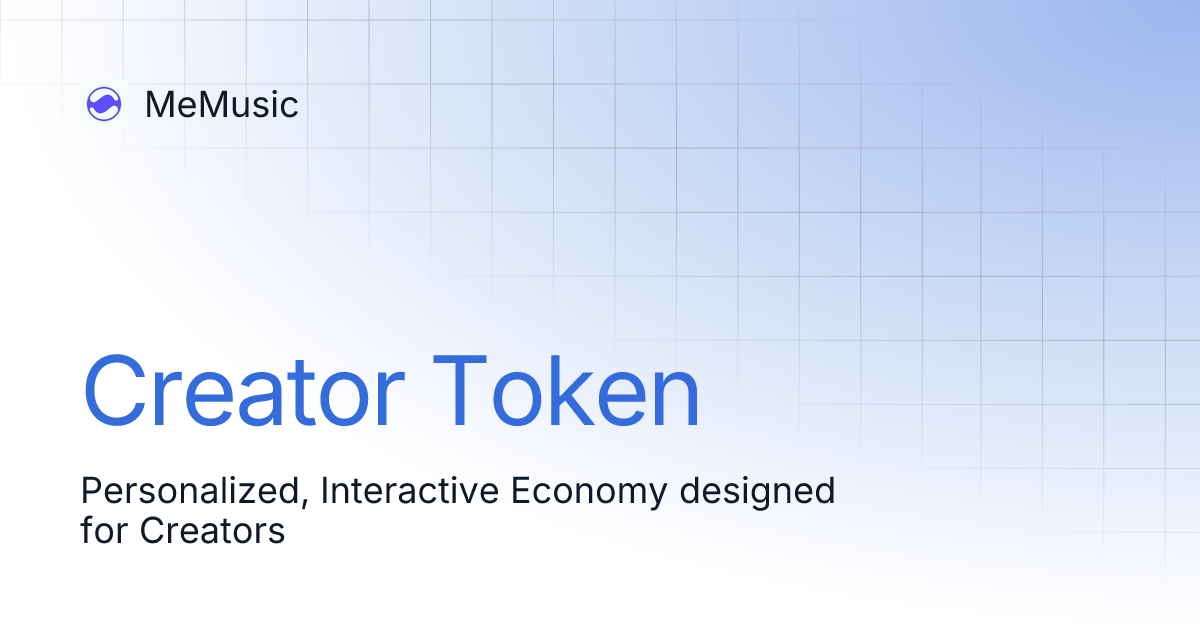 Creator Token | MeMusic